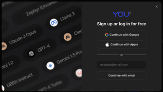 Creating an account and signing in